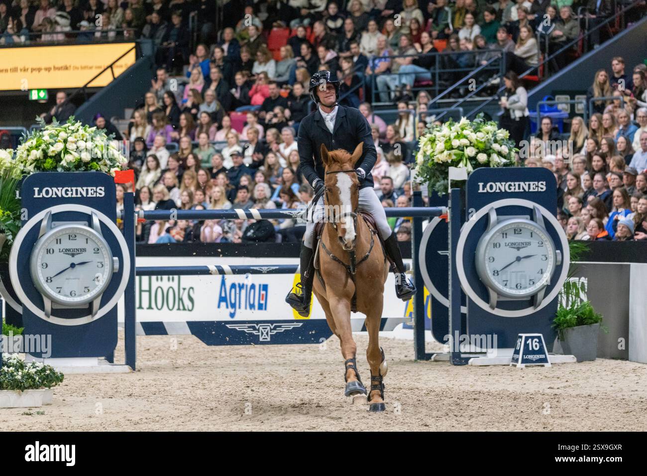 Gothenburg, Sweden. 23rd Feb 2025. Participant of "Longines FEI JUMPING ...