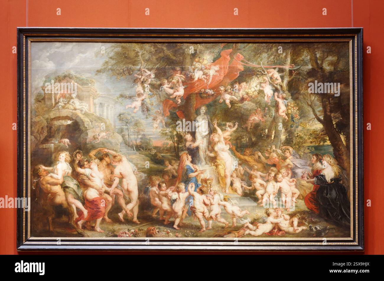 Vienna, Austria. Art History Museum (Kunsthistorisches Museum Wien) in the first district, Peter ...