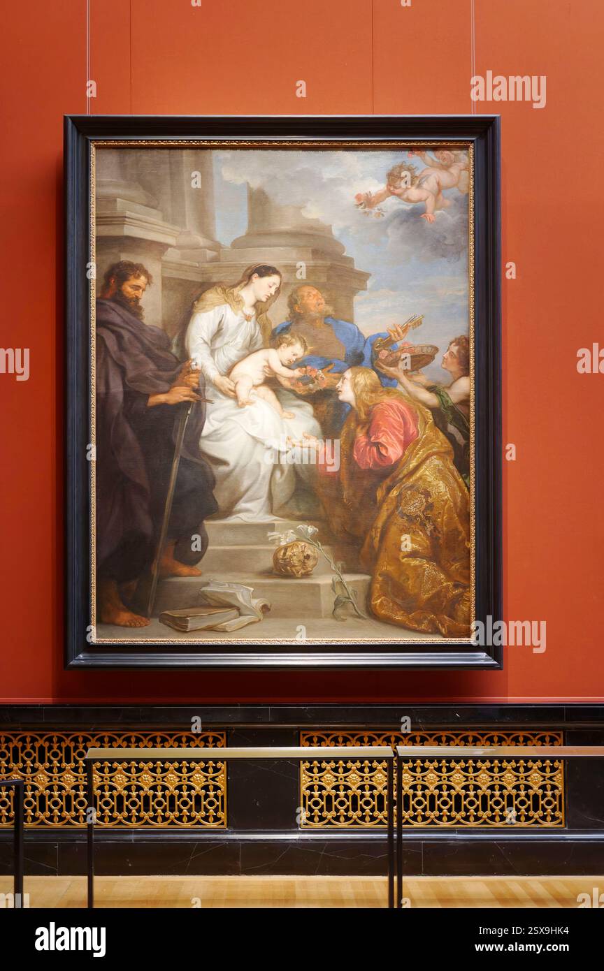 Vienna, Austria. Art History Museum (Kunsthistorisches Museum Wien) in the first district ...