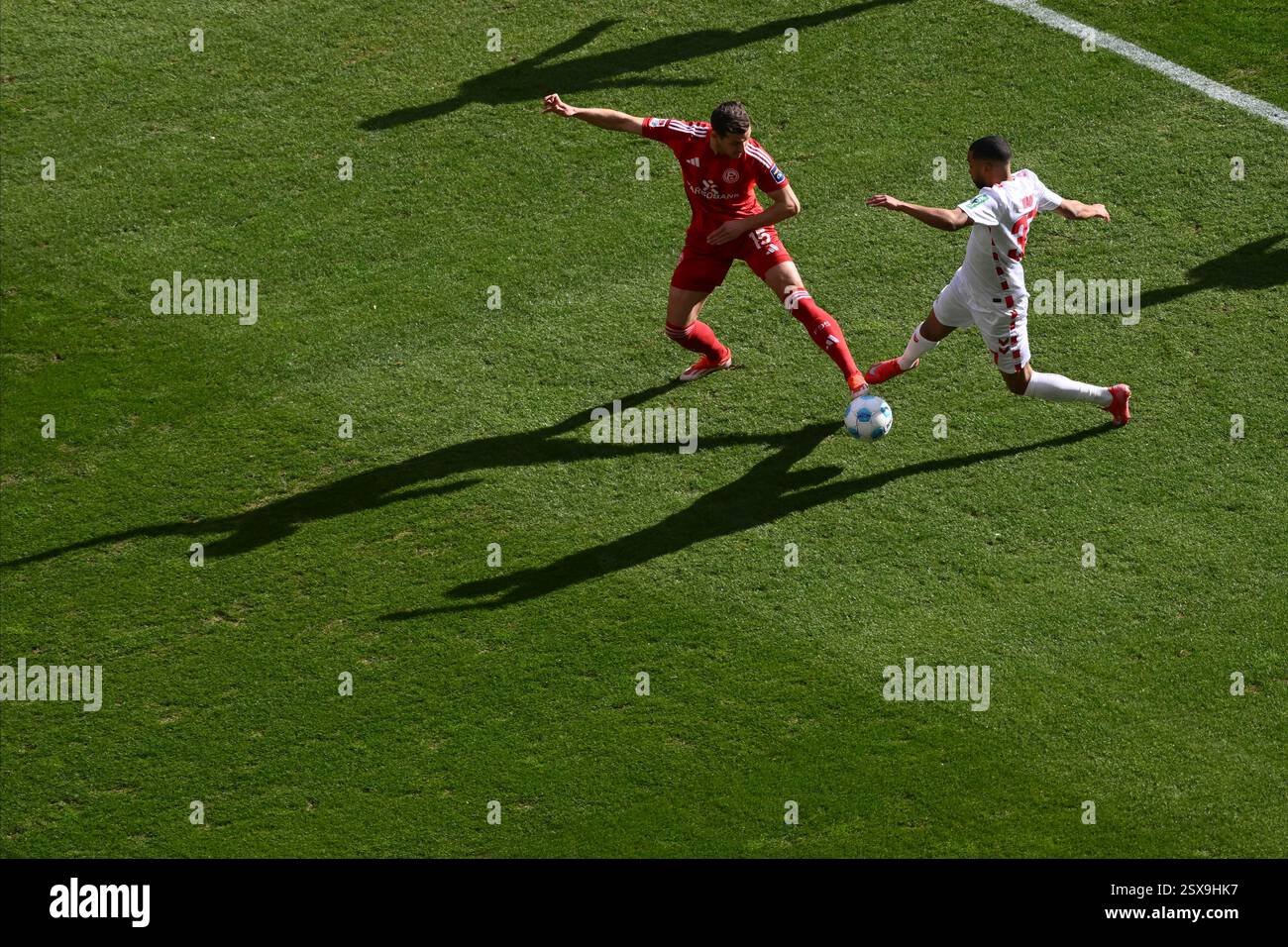COLOGNE, GERMANY - 23 FEBRUARY, 2025: + - The football match of 2 ...