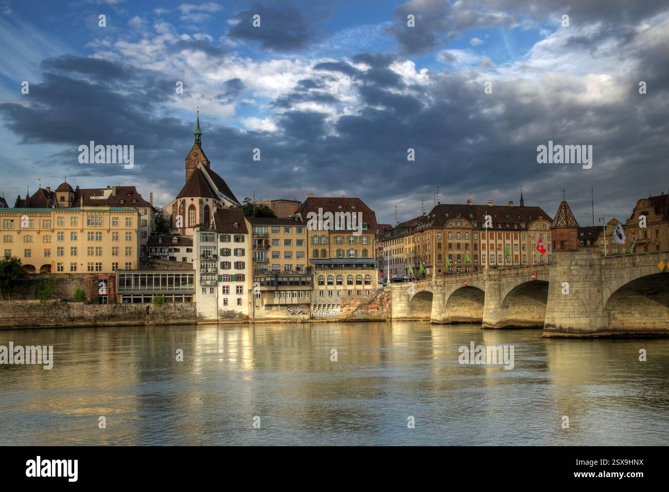 Mittlere Bridge in its current form dates back to 1905, but its ...
