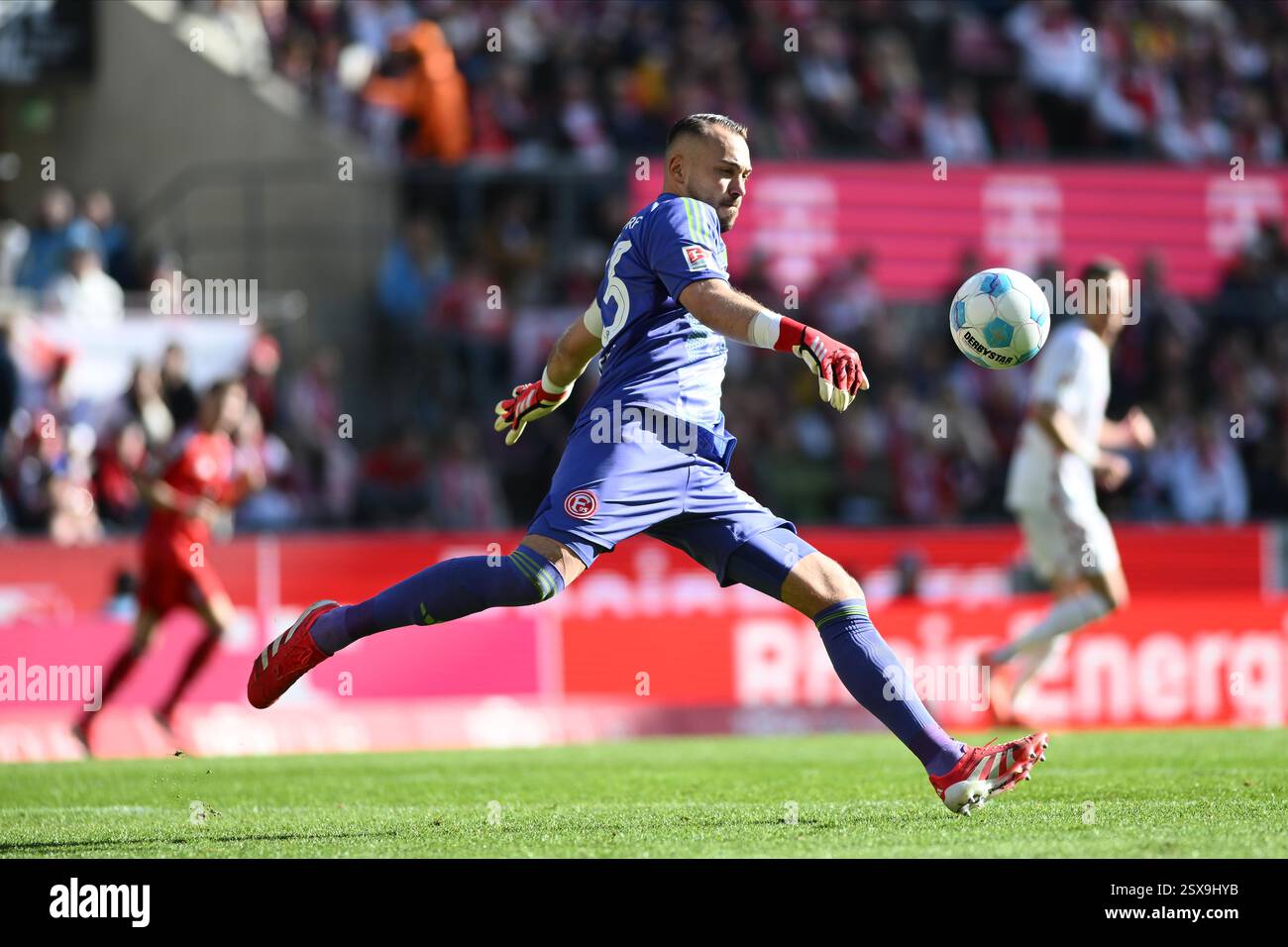 COLOGNE, GERMANY - 23 FEBRUARY, 2025: Daniel Bunk - The football match ...