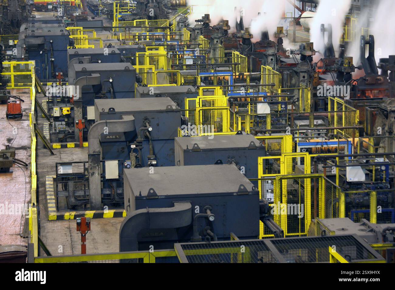 Steelworks heavy hot steel rolling mill for railway, wire rod and ...