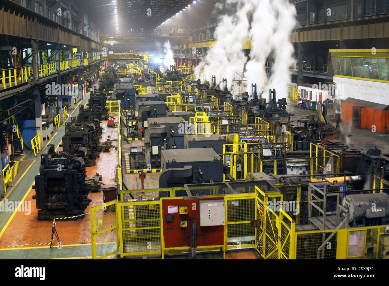 Steelworks heavy hot steel rolling mill for railway, wire rod and ...