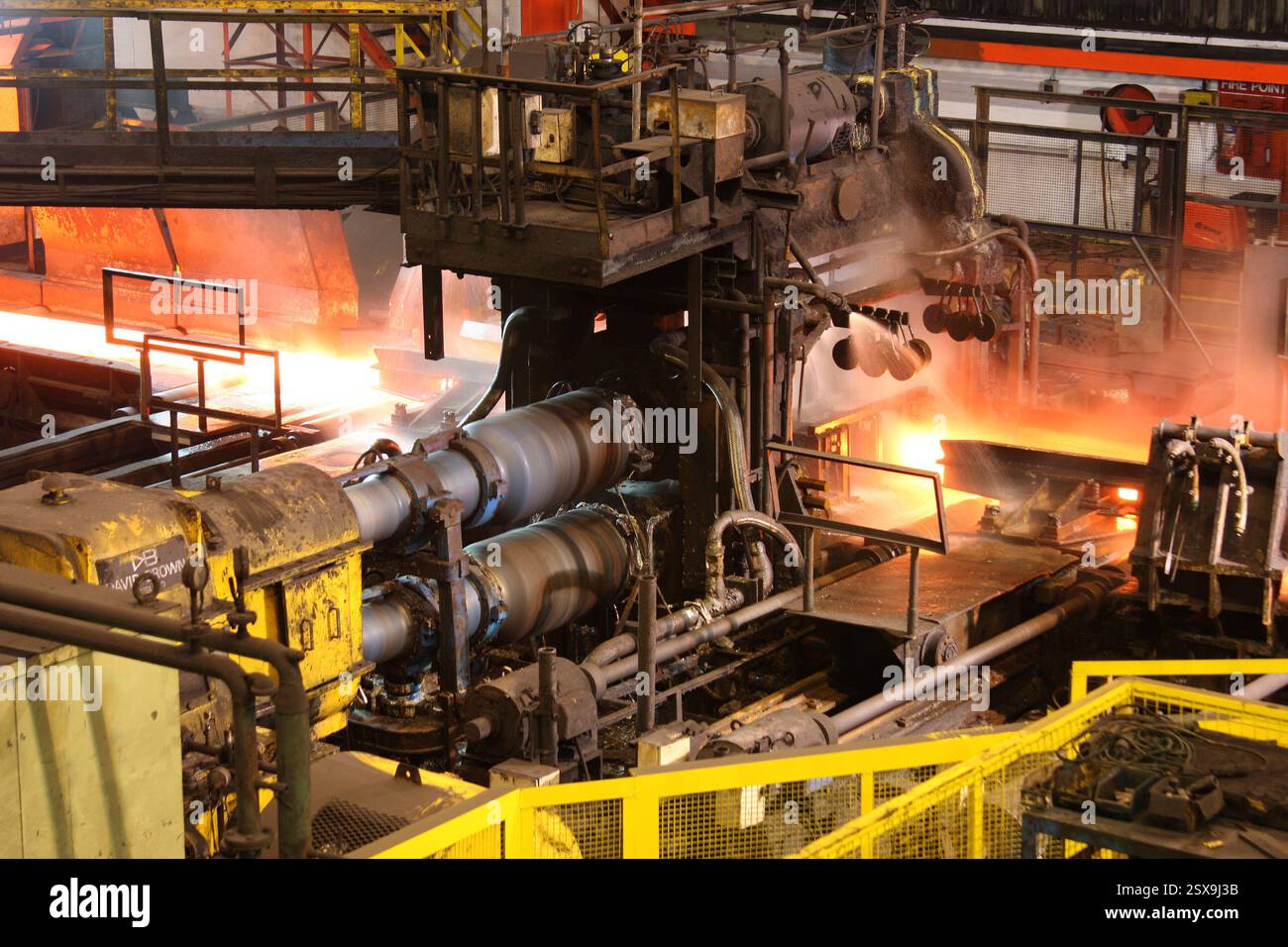 Steelworks heavy hot steel rolling mill for railway, wire rod and ...