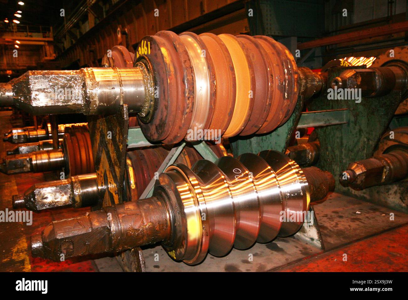 Steelworks heavy hot steel rolling mill for railway, wire rod and ...