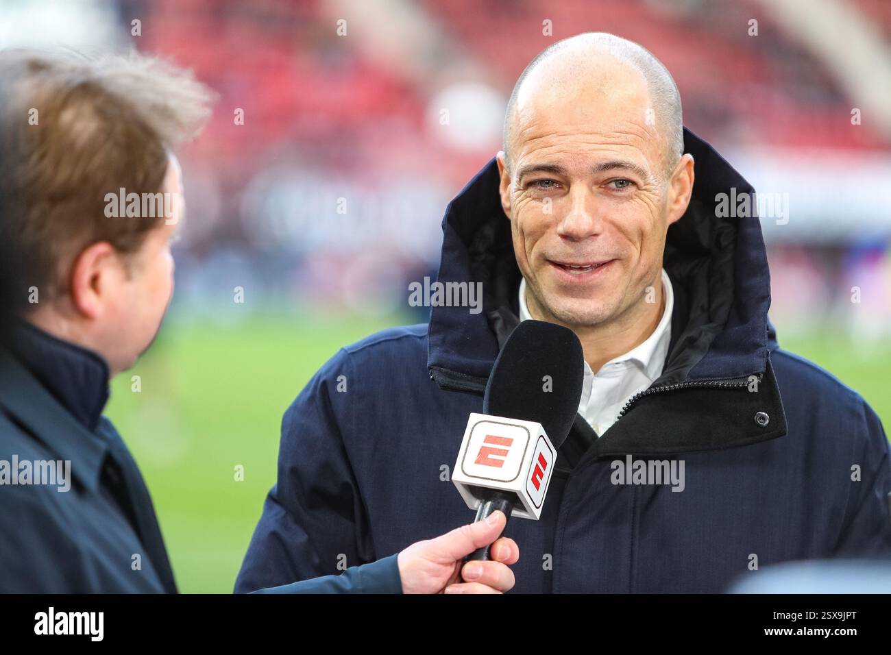 Alkmaar, Netherlands. 23rd Feb, 2025. ALKMAAR - 23-02-2025, AFAS Stadium. Dutch Eredivisie ...