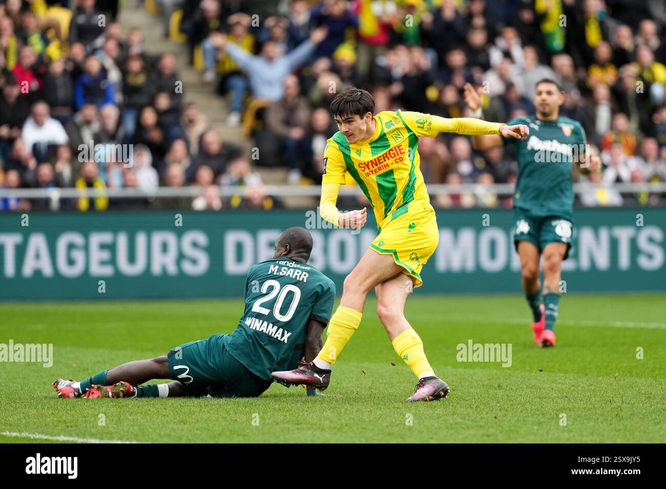 66 Louis LEROUX (fcn) during the Ligue 1 Uber Eats match between Nantes ...