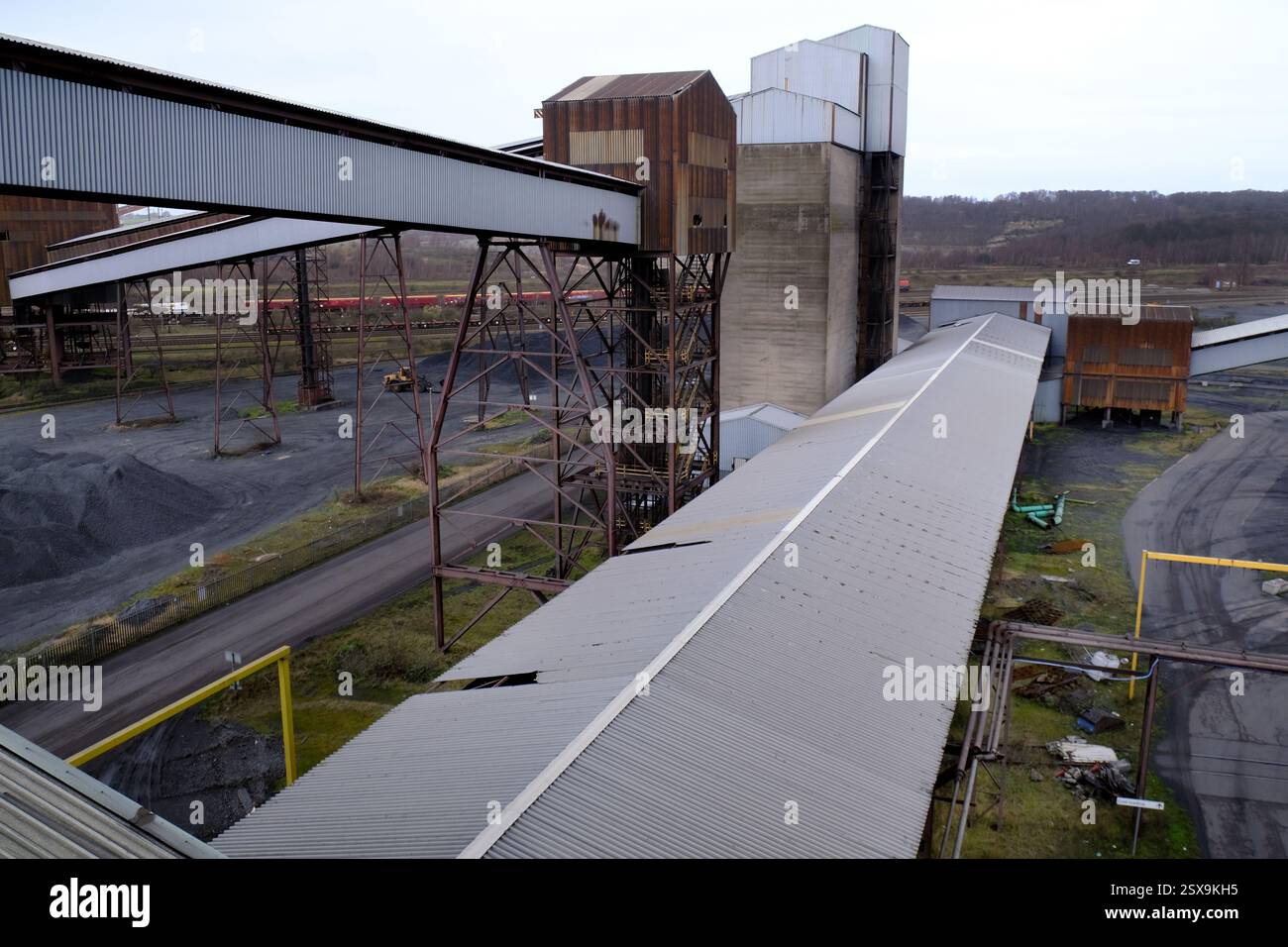 Old coke making plant at end of life Stock Photo - Alamy