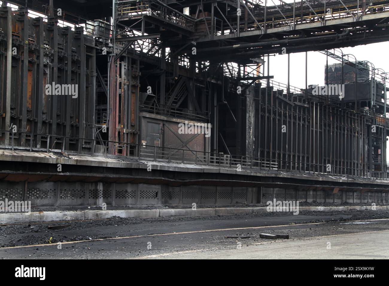 Old coke making plant at end of life Stock Photo - Alamy