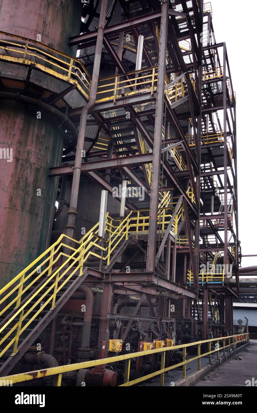 Old coke making plant at end of life Stock Photo - Alamy