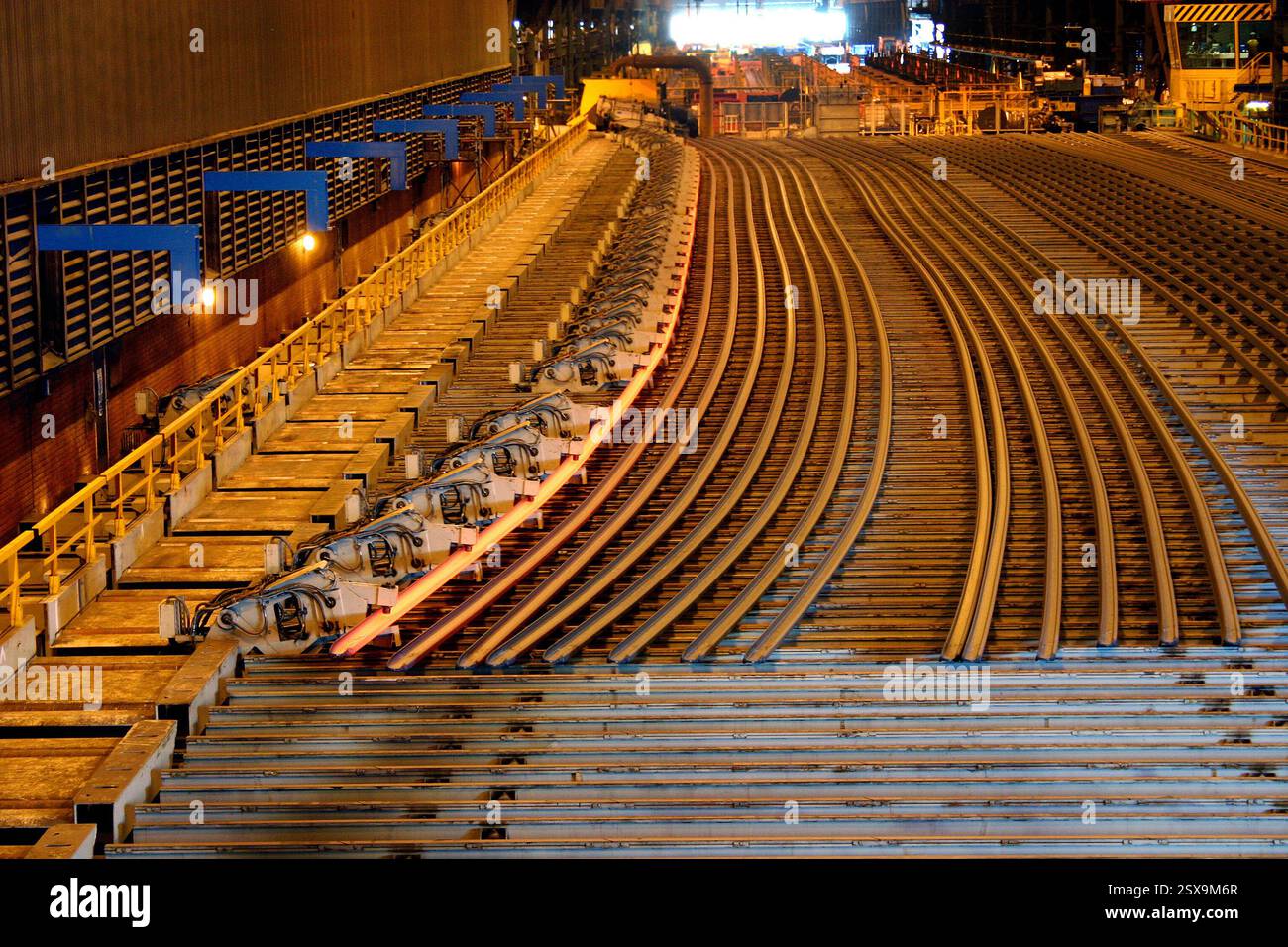 Steelworks heavy hot steel rolling mill for railway, wire rod and ...