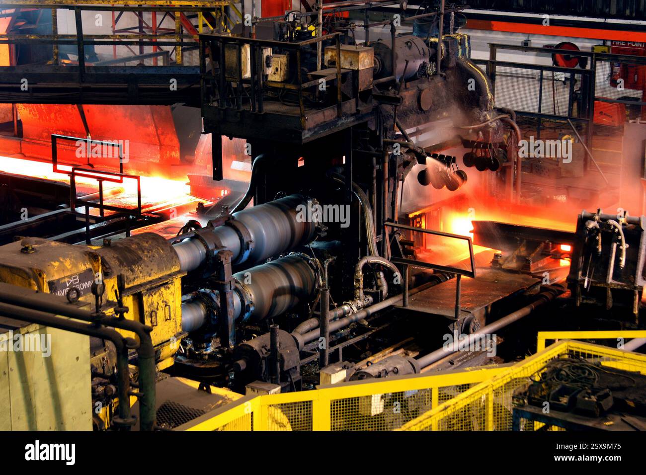 Steelworks heavy hot steel rolling mill for railway, wire rod and ...