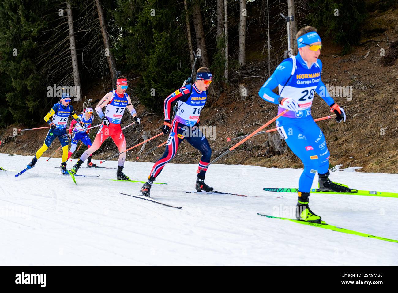 Jesper Nelin of, Sweden. , . Niklas Hartweg of Switzerland and Tarjei ...