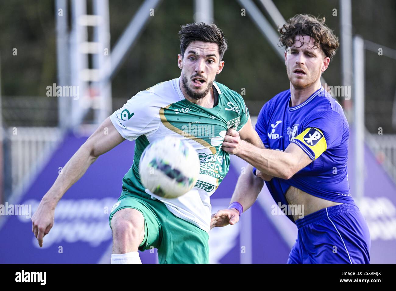 Maasmechelen, Belgium. 23rd Feb, 2025. RAAL's Ivaan Bottela and Patro ...