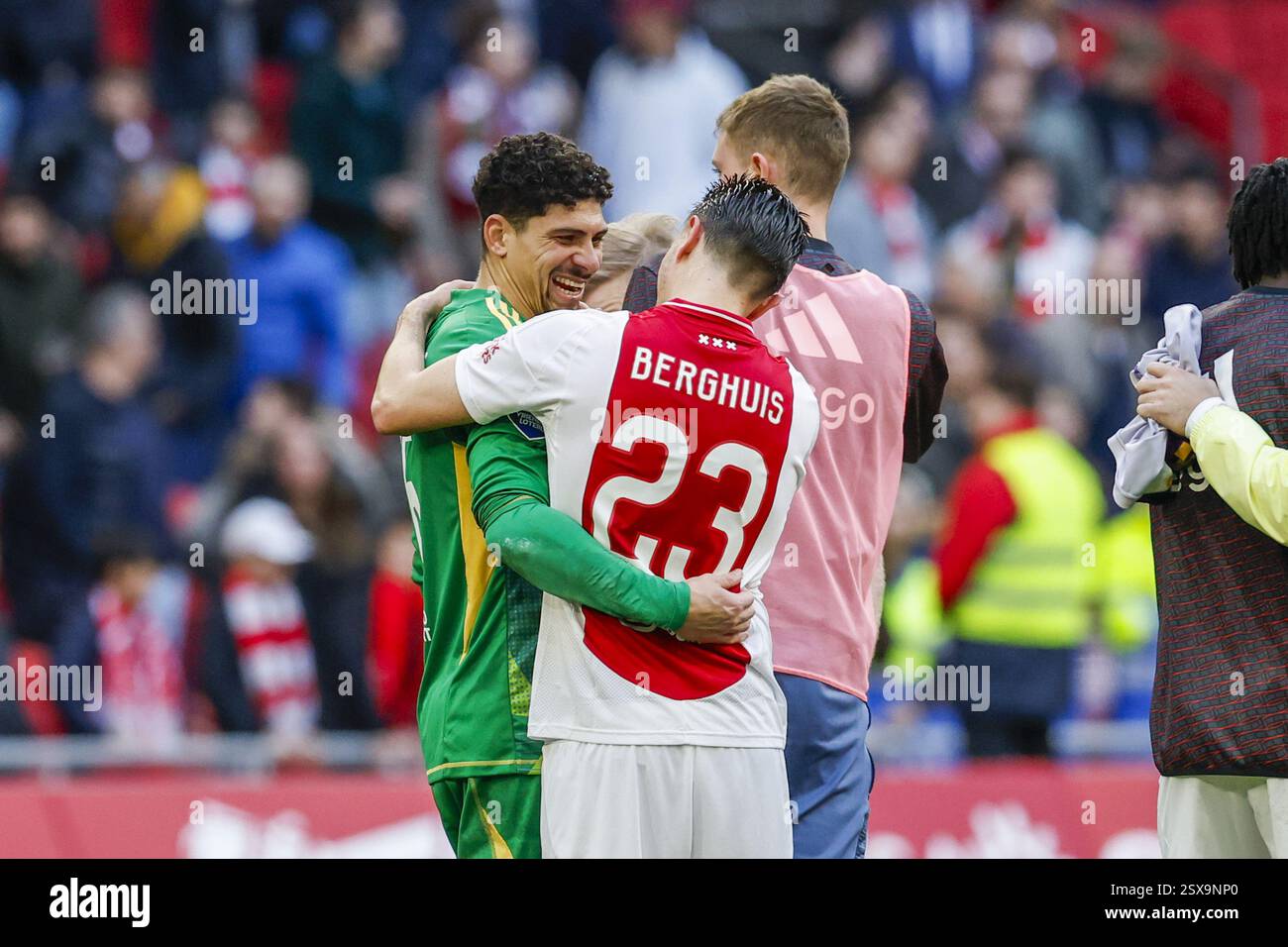 AMSTERDAM , 23-02-2025 , Johan Cruijff ArenA , Season 2024 / 2025 , Football , Eredivisie ...