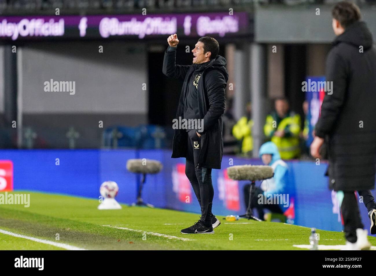Mike Jackson, Burnley FC Assistant Manager during the Burnley FC v ...