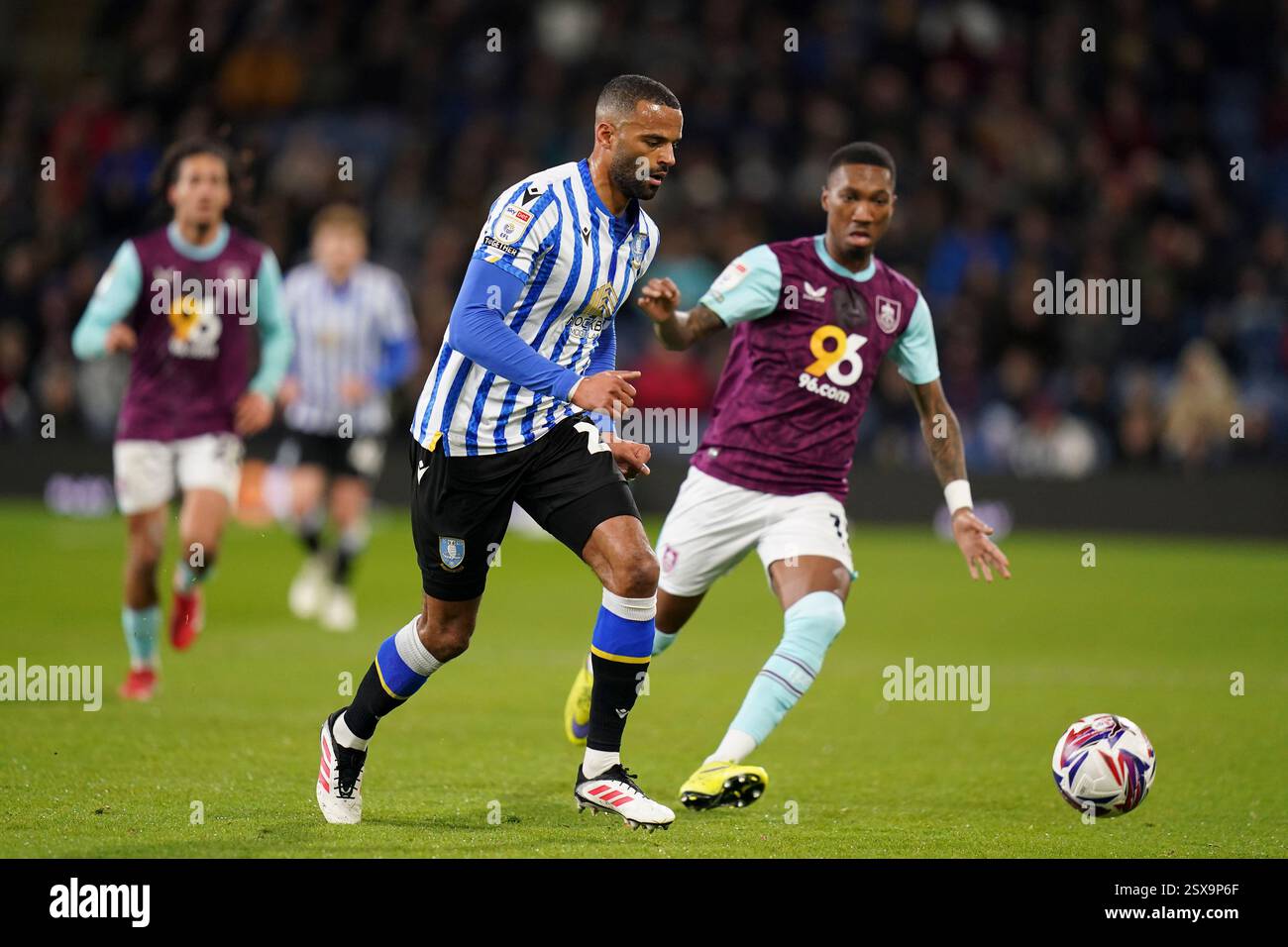 Sheffield Wednesday defender Michael Ihiekwe (20) during the Burnley FC ...