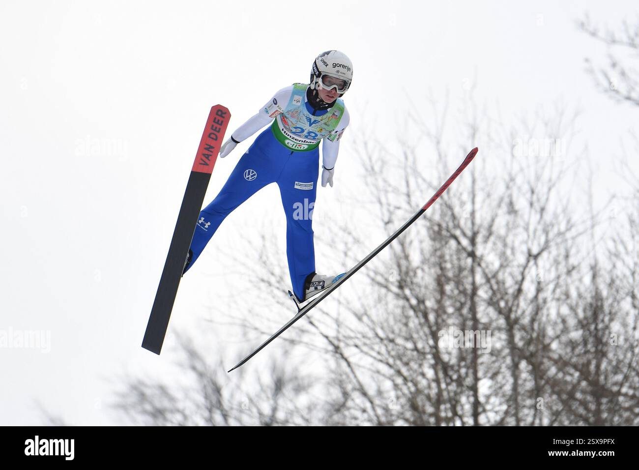 EFERDING, AUSTRIA - FEBRUARY 23: Tina Erzar of Slovenia competes during ...