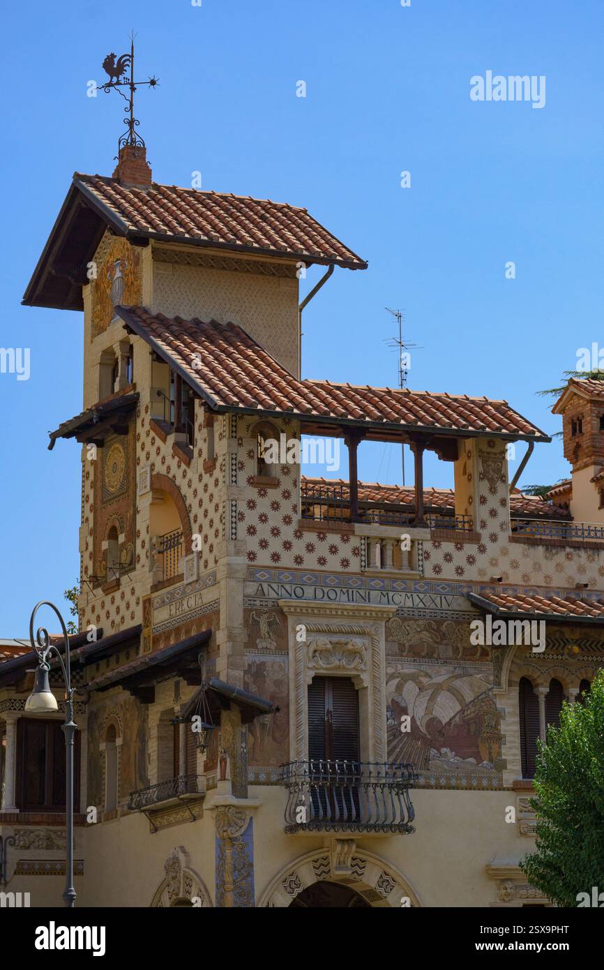 Villino delle Fate (Fairy House) in Coppede district in Rome, Italy ...