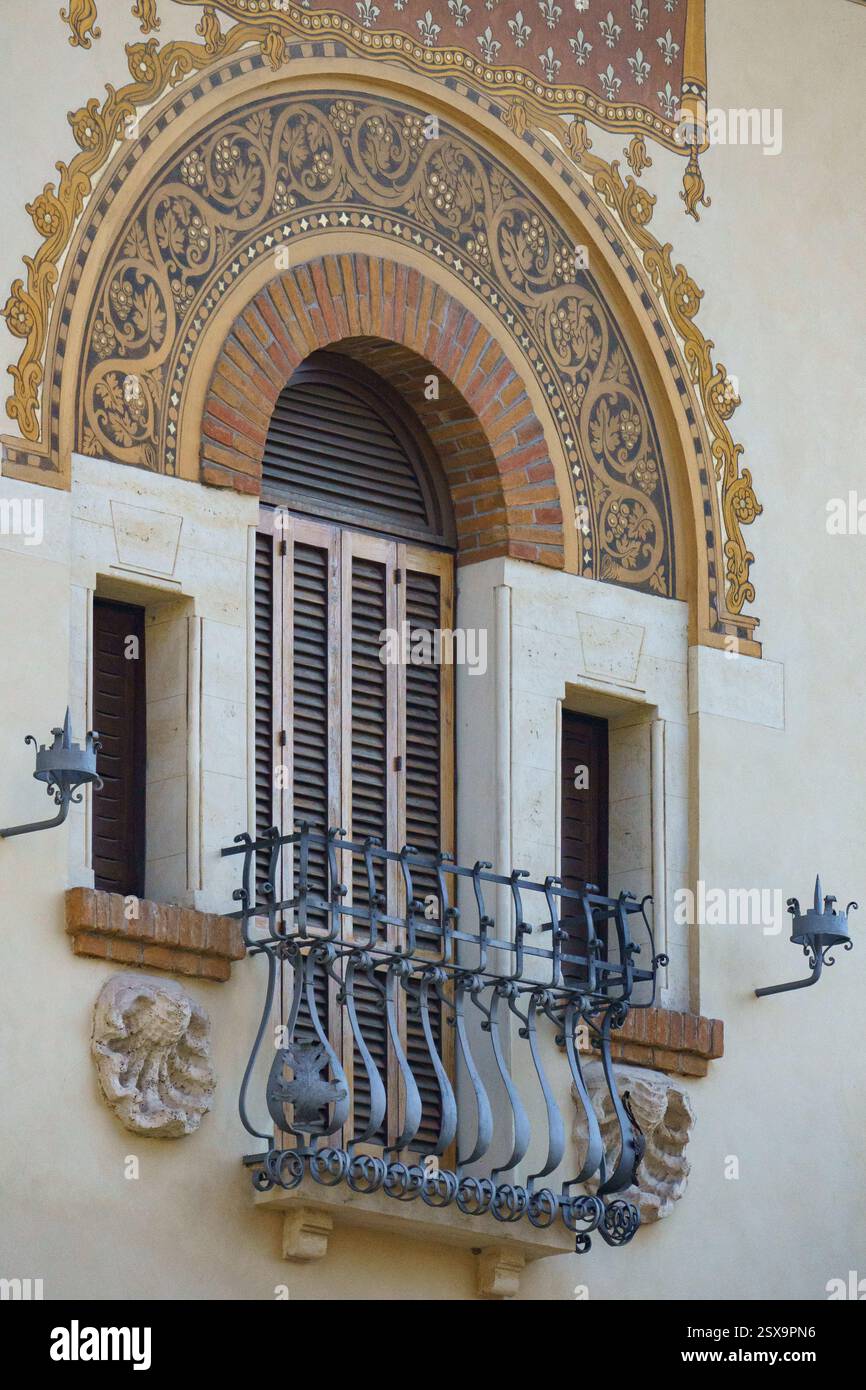 Villino delle Fate (Fairy House) in Coppede district in Rome, Italy ...