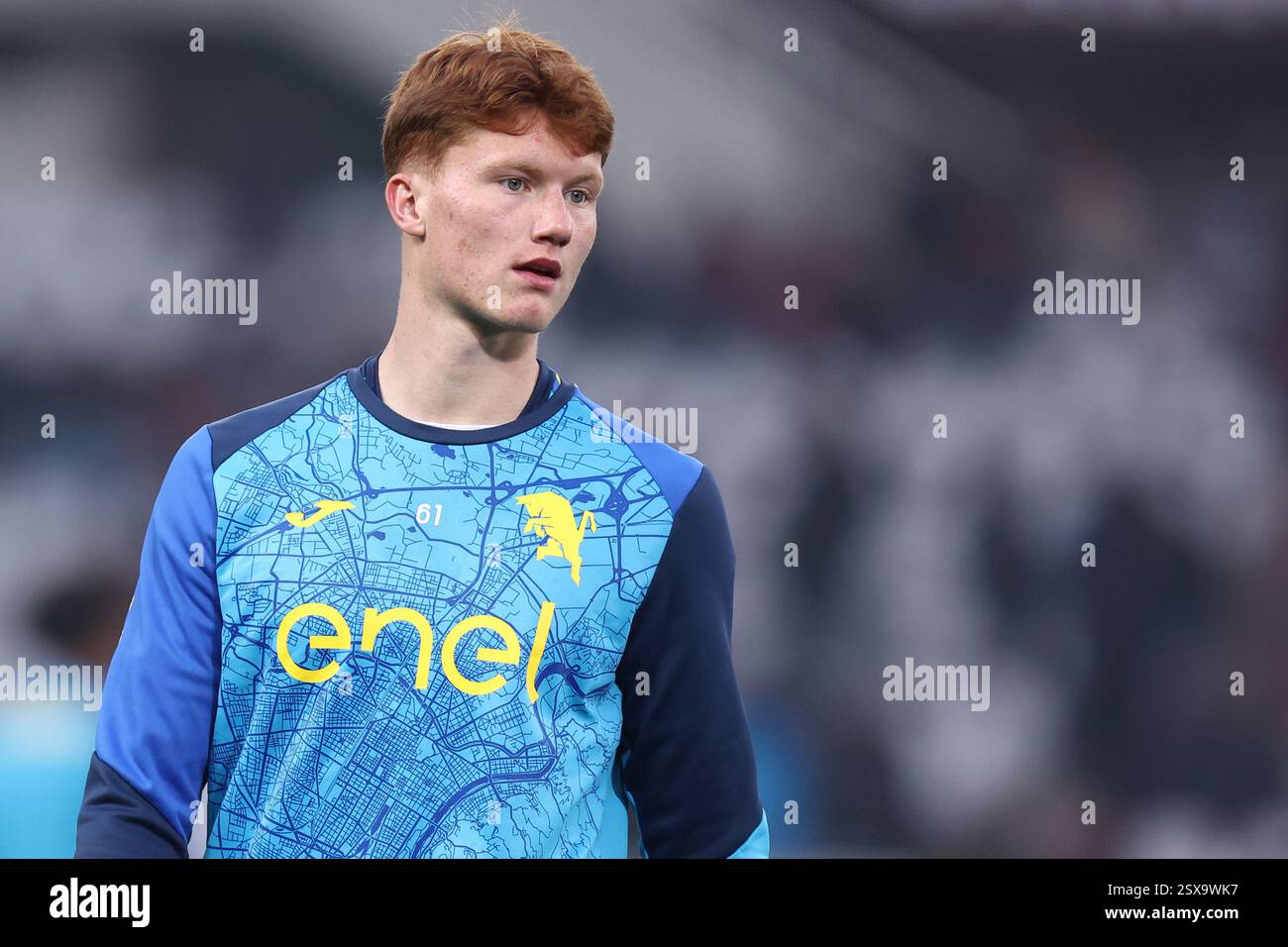 Torino, Italy. 22nd Feb, 2025. Senan Mullen of Torino Fc looks on ...