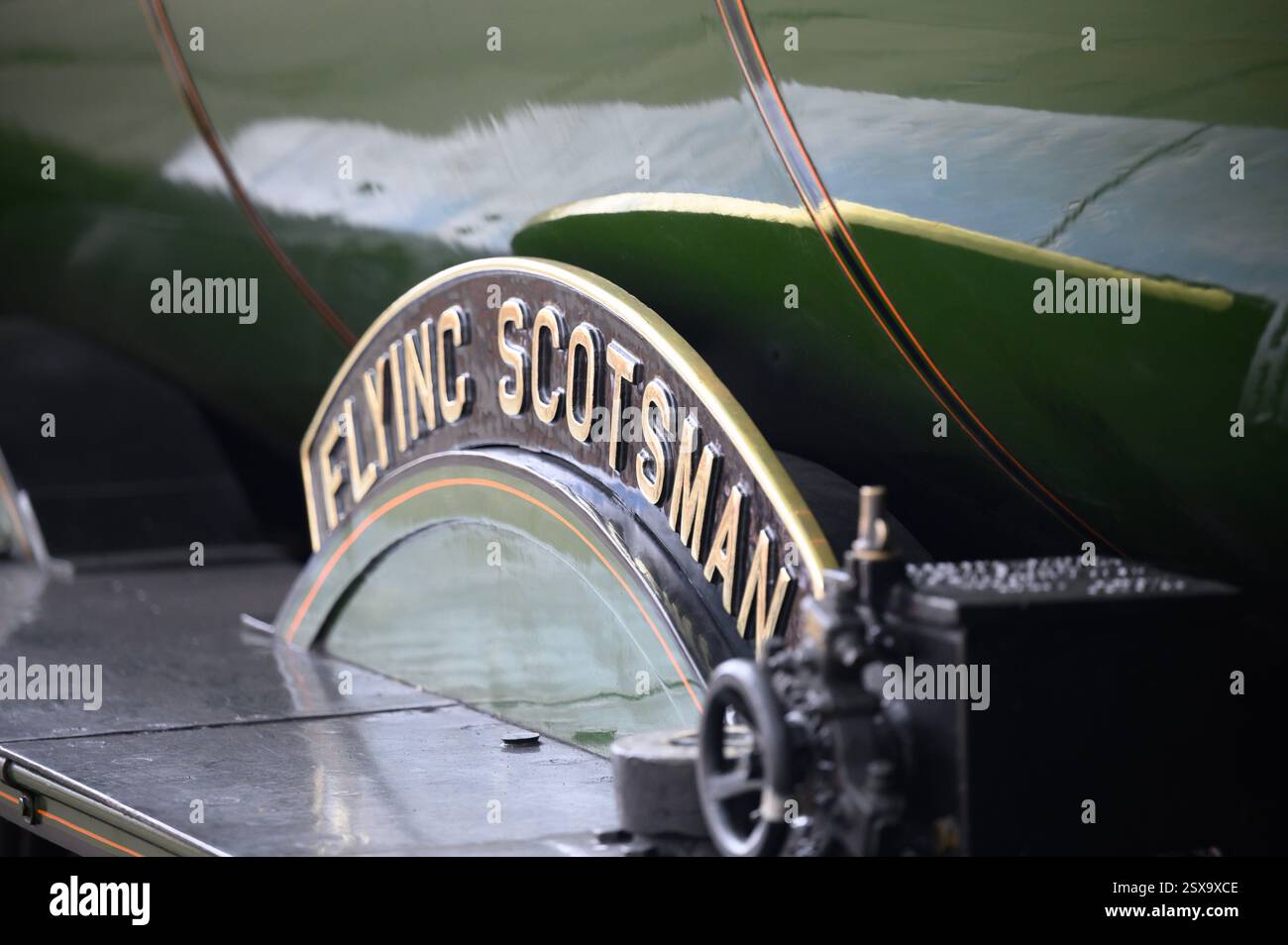 The Flying Scotsman on its centenary tour on the Bluebell line Stock ...