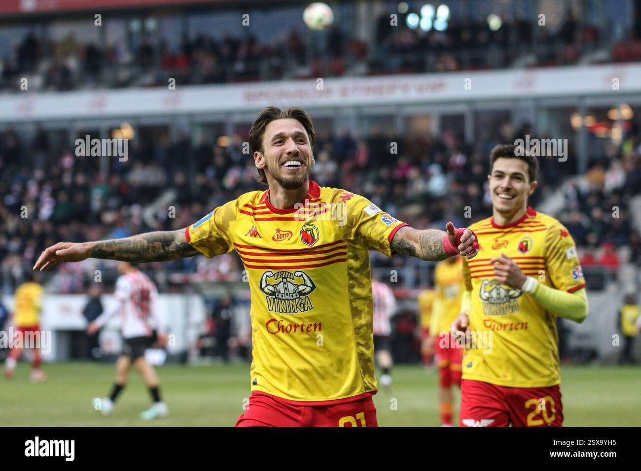 Krakow, Poland. 23rd Feb, 2024. football 2024 2025 PKO BP Ekstraklasa - Polish Top League ...