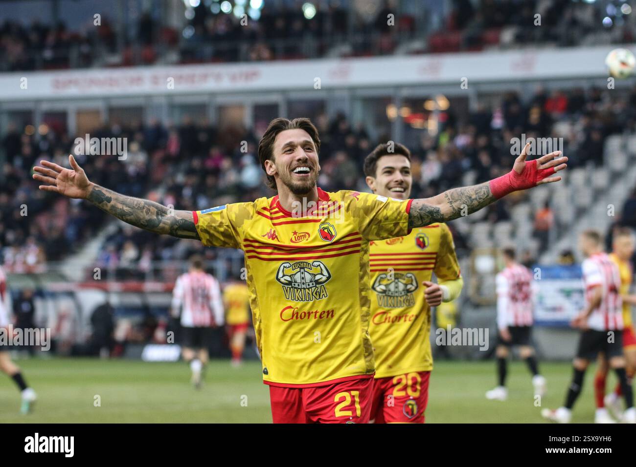 Krakow, Poland. 23rd Feb, 2024. football 2024 2025 PKO BP Ekstraklasa - Polish Top League ...