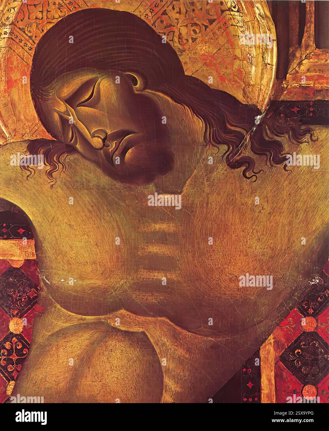 CIMABUE (b. ca. 1240, Firenze, d. ca. 1302, Firenze) Crucifix (detail ...