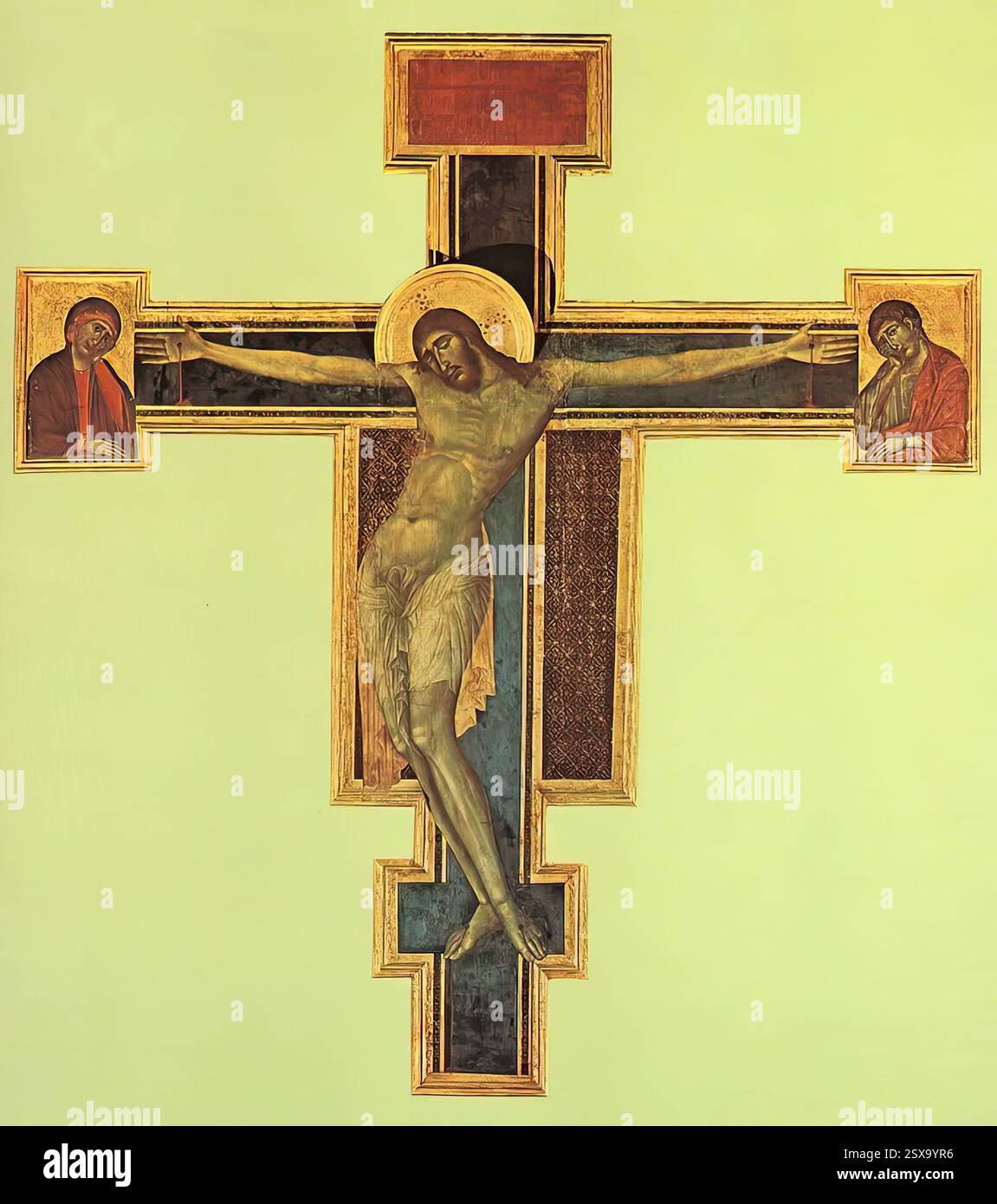 CIMABUE (b. ca. 1240, Firenze, d. ca. 1302, Firenze) Crucifix 1287-88 ...