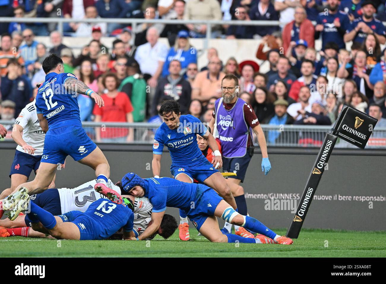 Six nations 2025 france dupont hi-res stock photography and images - Alamy