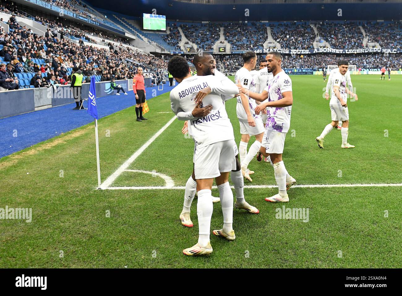 France. 23 Feb, 2025. 80 Shavy BABICKA (tfc) - 09 Frank MAGRI (tfc ...
