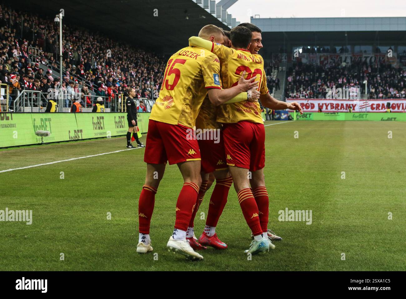 Krakow, Poland. 23rd Feb, 2024. football 2024 2025 PKO BP Ekstraklasa - Polish Top League ...