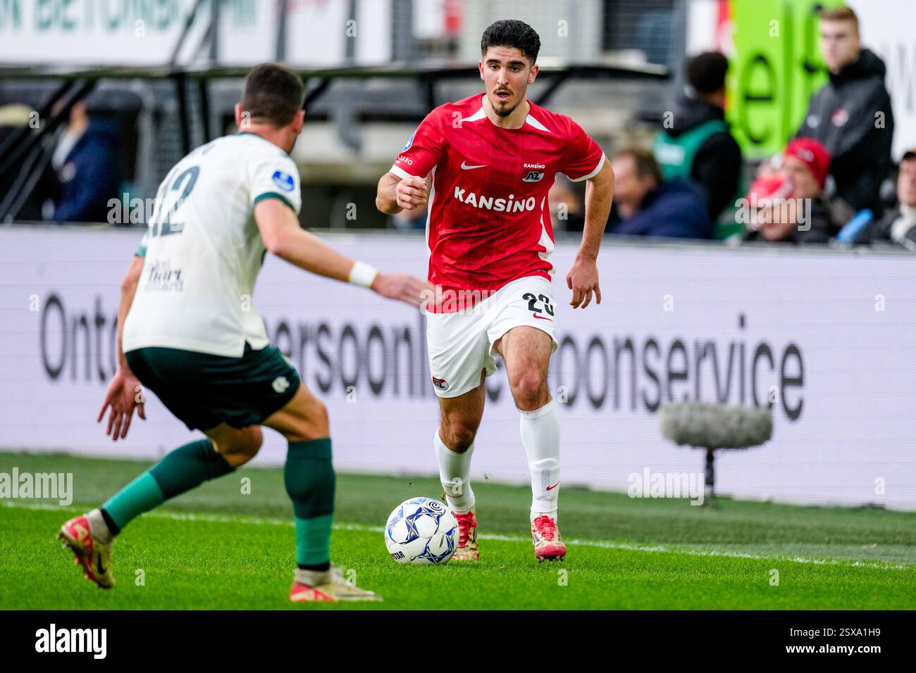 Alkmaar, Netherlands. 23rd Feb, 2025. ALKMAAR, NETHERLANDS - FEBRUARY 23: Ivo Pinto of Fortuna ...