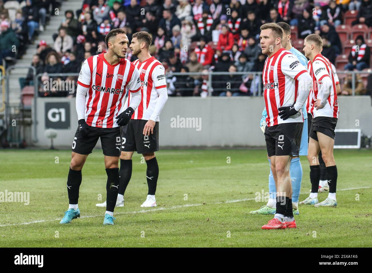 Krakow, Poland. 23rd Feb, 2024. football 2024 2025 PKO BP Ekstraklasa ...
