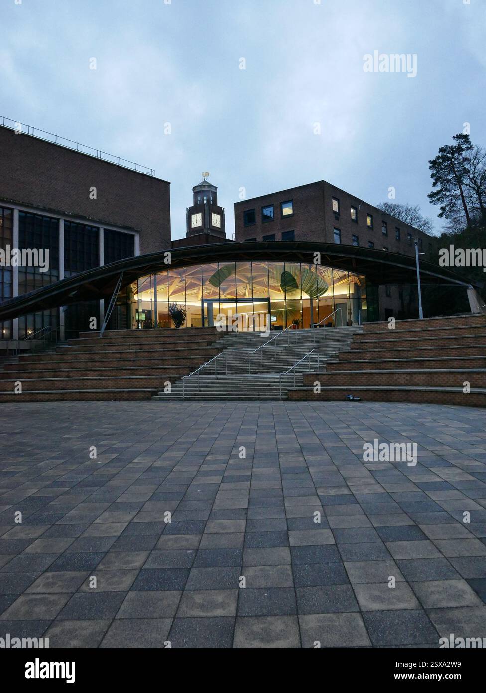 The Great Hall building on Sreatham Campus, Exeter University, Exeter ...