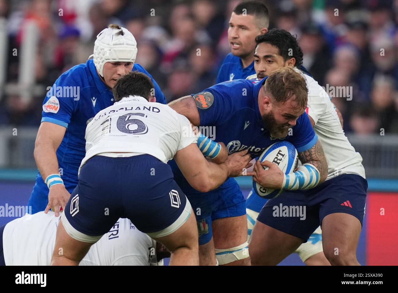 Italy's Niccolo Cannone during the Six Nations rugby union match ...