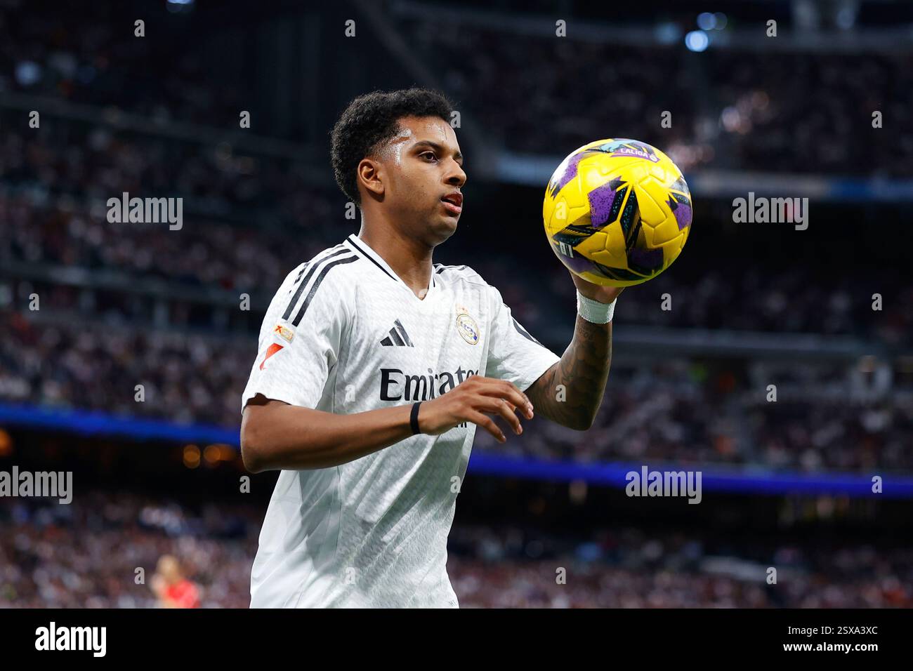 Rodrygo Goes of Real Madrid looks on during the Spanish League, LaLiga ...