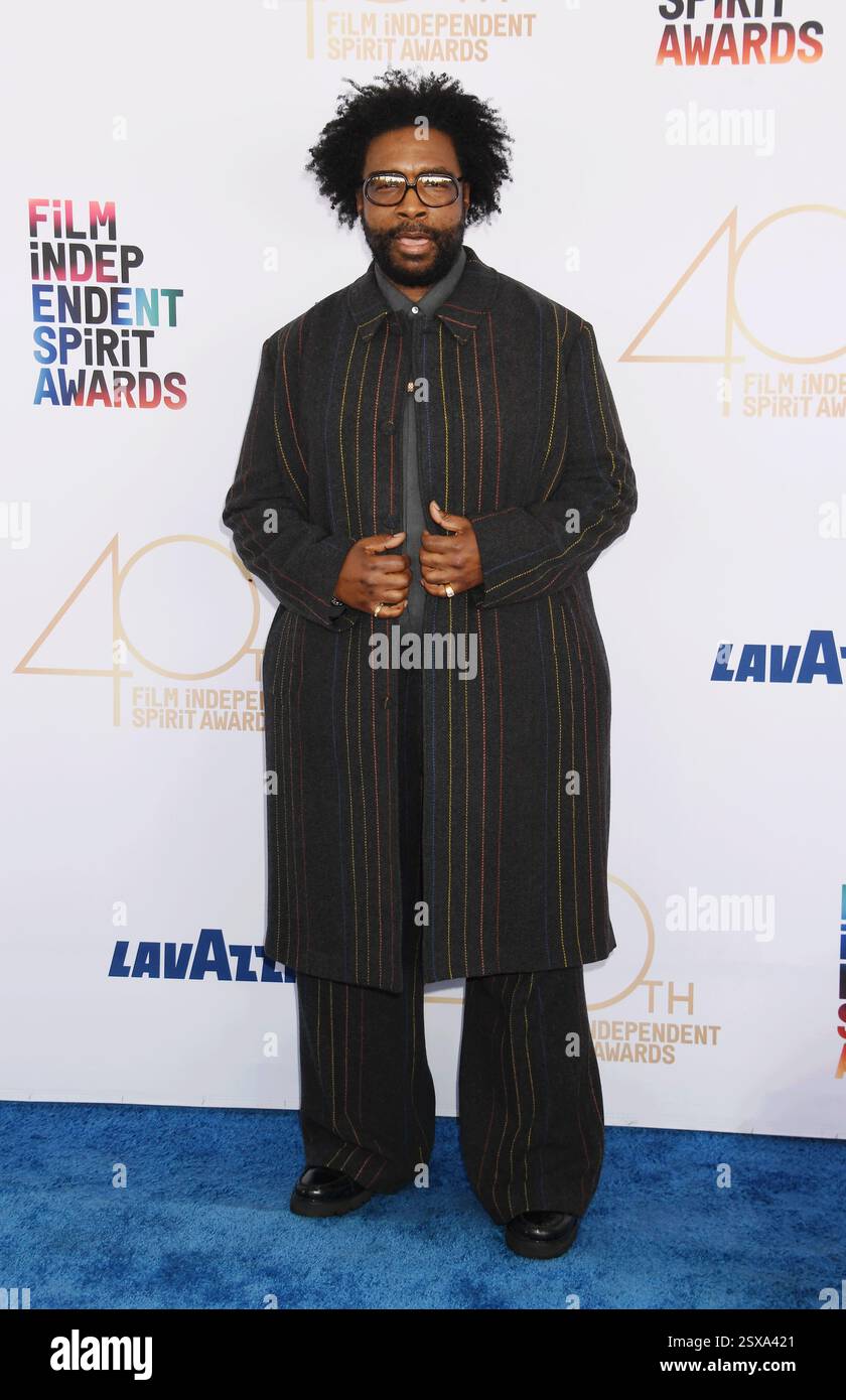 SANTA MONICA, CALIFORNIA - FEBRUARY 22: Questlove attends the 2025 Film ...