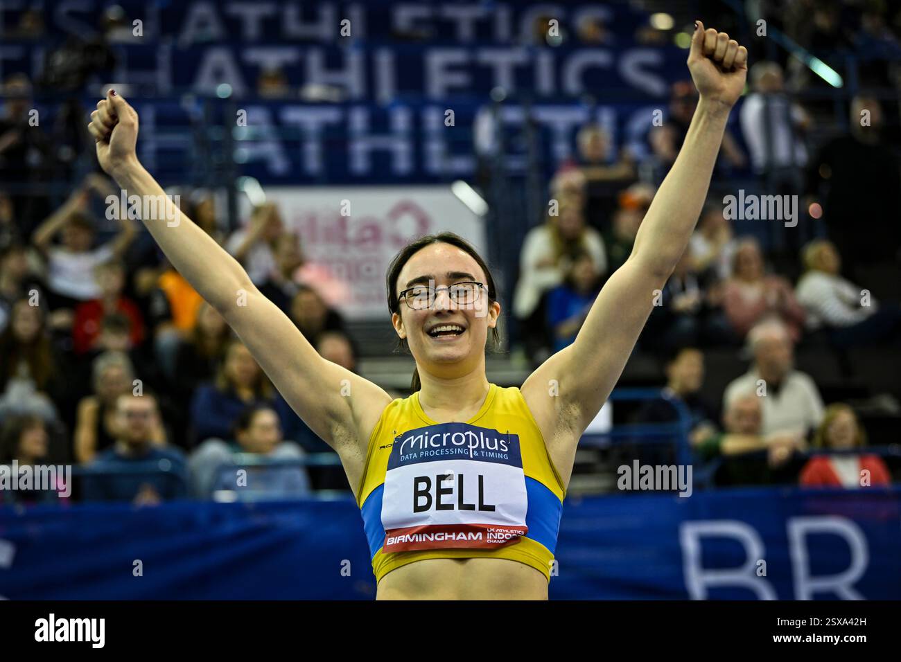 Utilita Arena, Birmingham, UK. 23rd Feb, 2025. 2024 UK Indoor Athletics ...