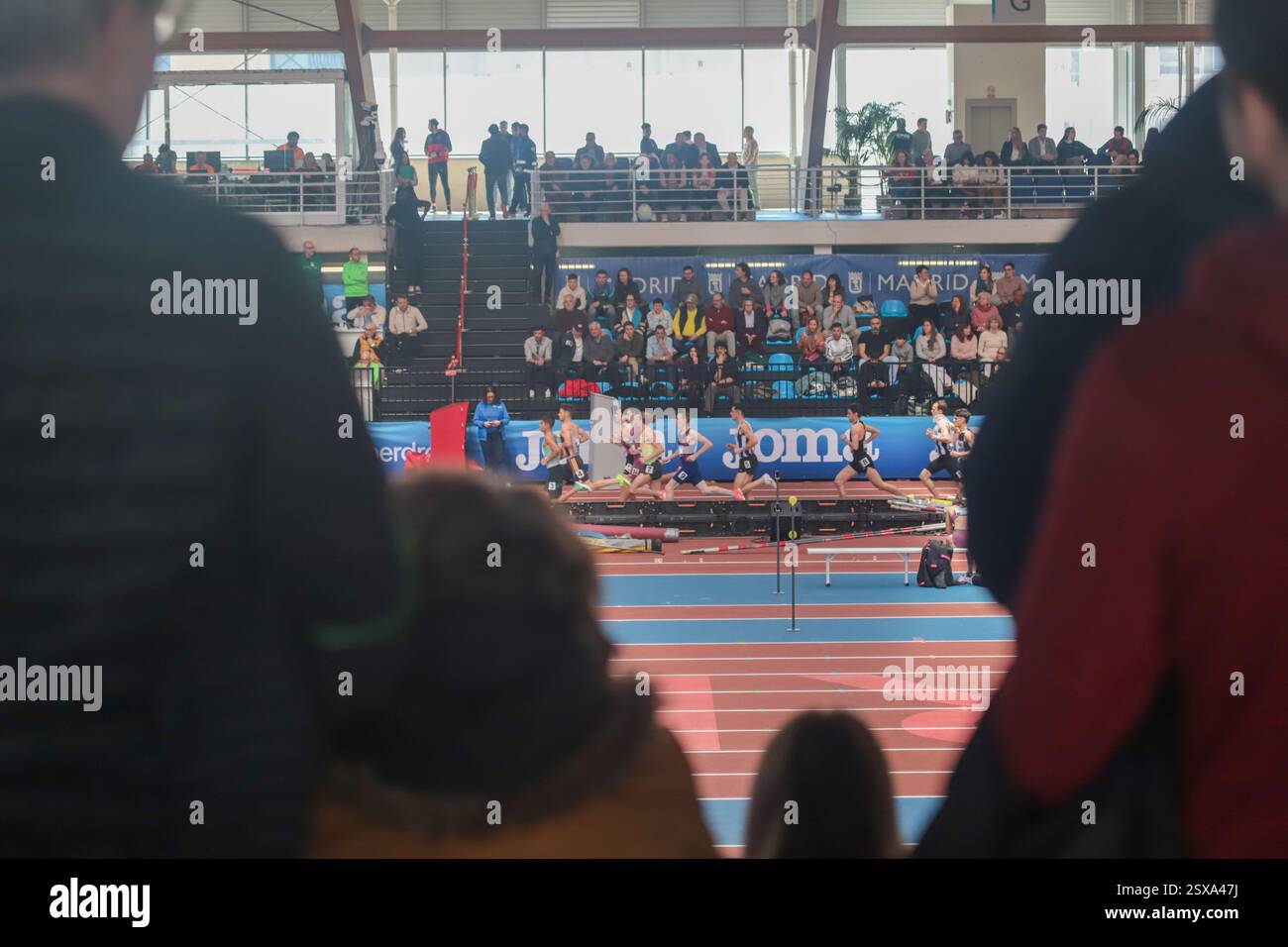 Madrid, Spain, 23rd February, 2025: A moment from the men's 1500m final ...