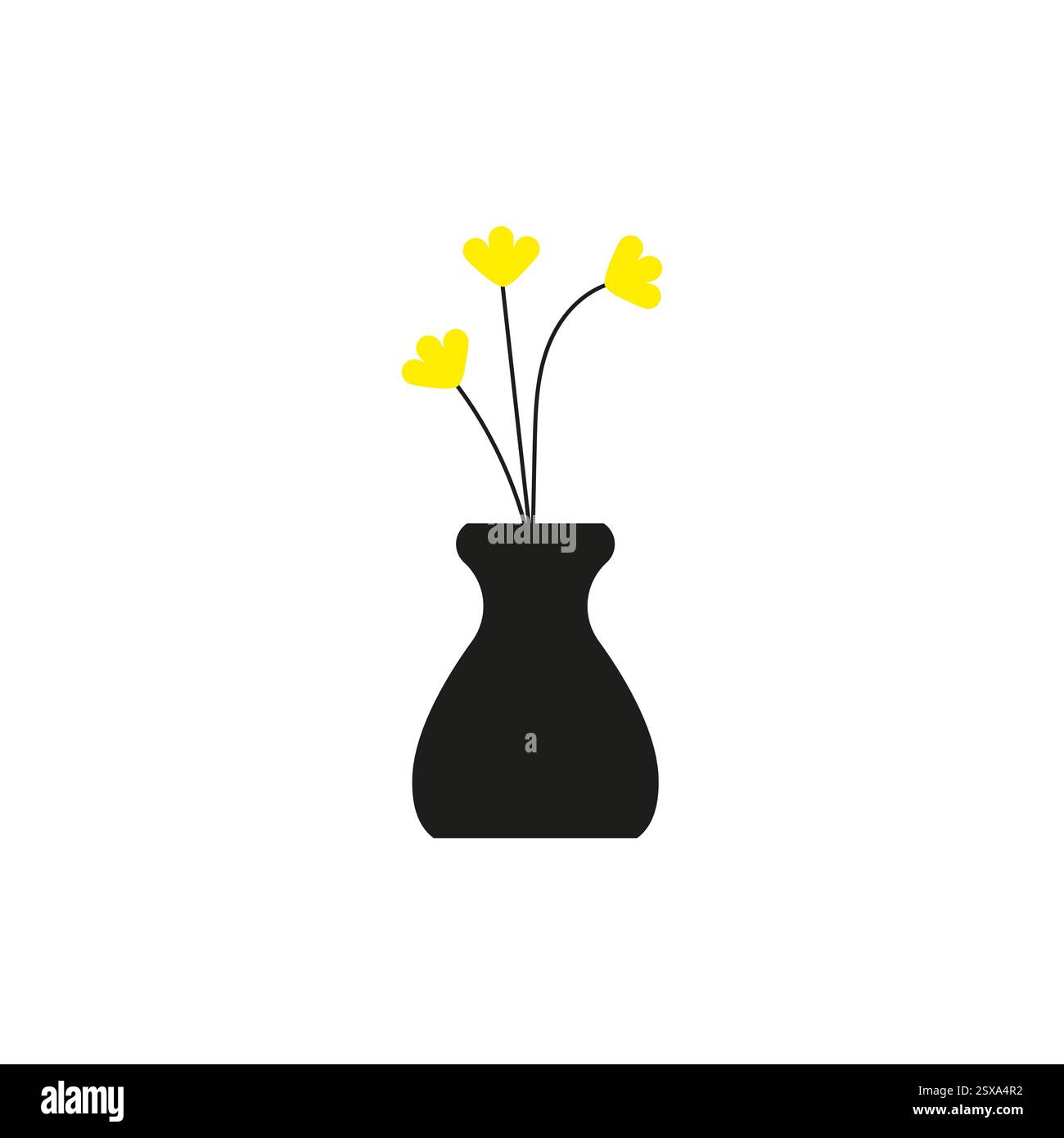 flower vase icon vector design template elegant style Stock Vector ...