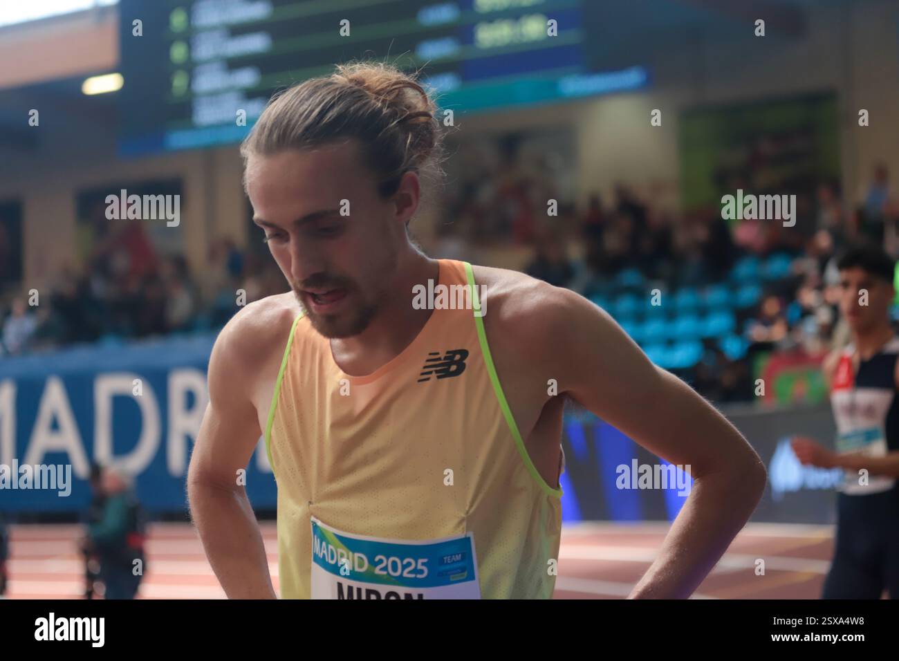 Madrid, Spain, 23rd February, 2025: The athlete, Javier Mirón (New ...
