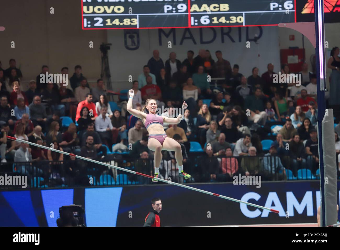 Madrid, Spain, 23rd February, 2025: The athlete, Clara Fernández (Nike ...