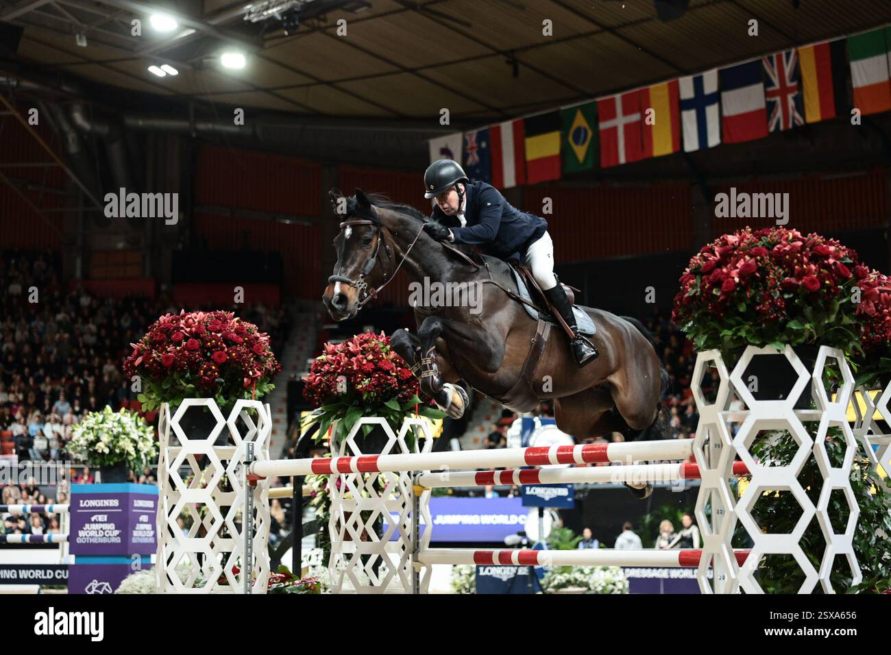 Gothenburg, Sweden. 23rd Feb, 2025. Jens Fredricson of Sweden with ...