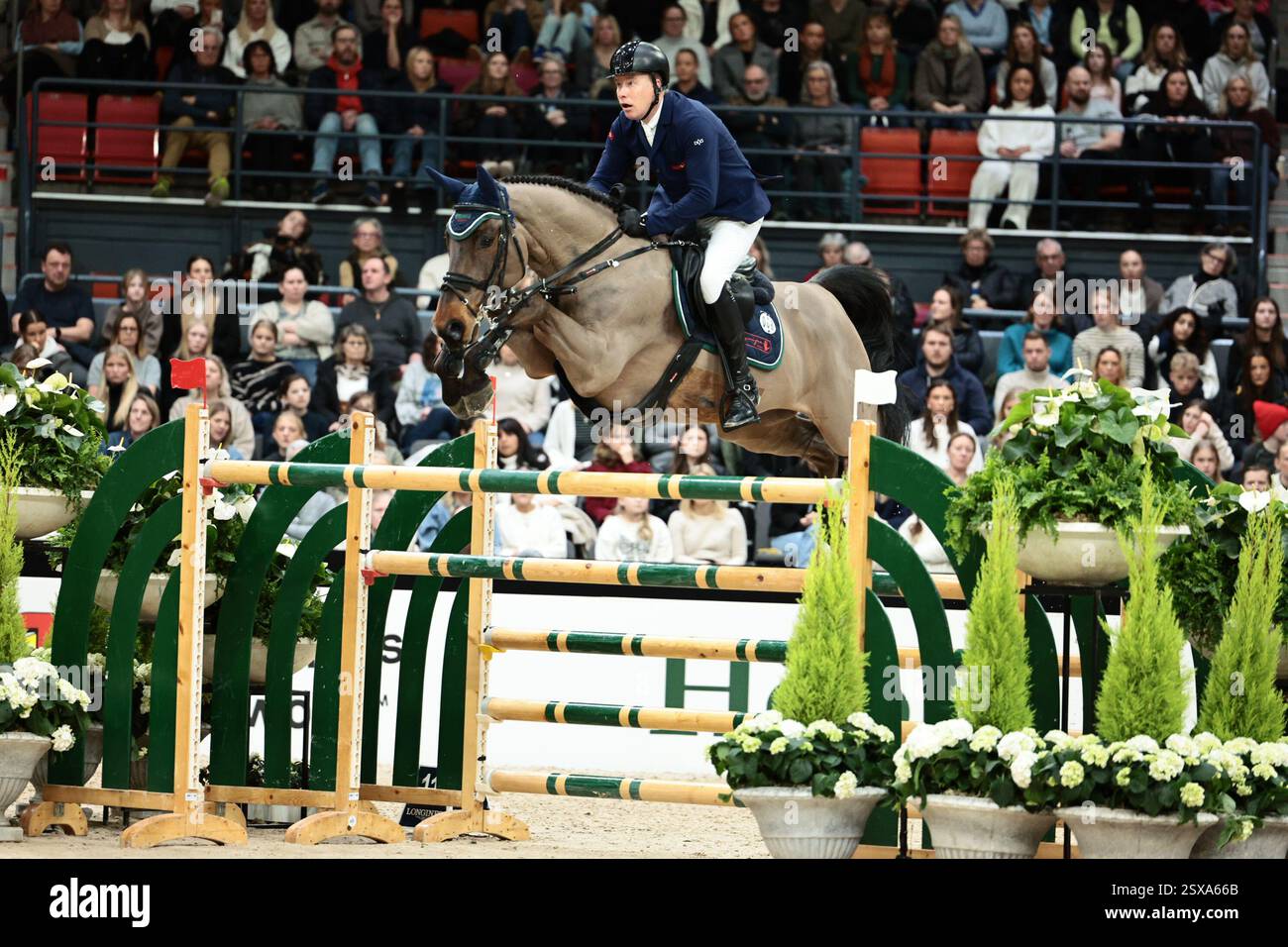 Gothenburg, Sweden. 23rd Feb, 2025. Mario Stevens of Germany with ...