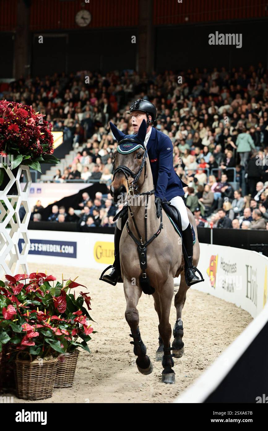 Gothenburg, Sweden. 23rd Feb, 2025. Mario Stevens of Germany with ...