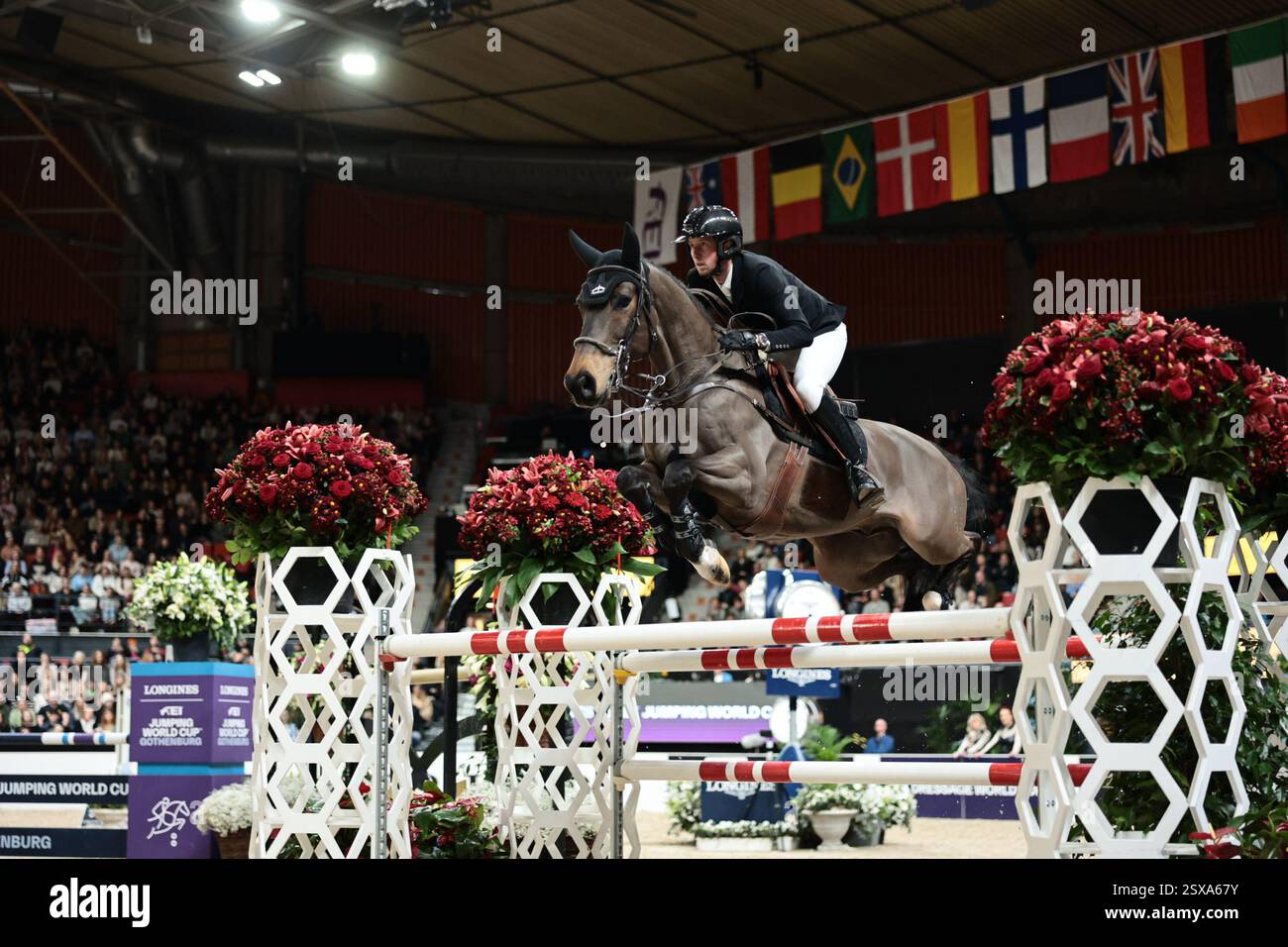 Gothenburg, Sweden. 23rd Feb, 2025. Martin Fuchs of Switzerland with ...