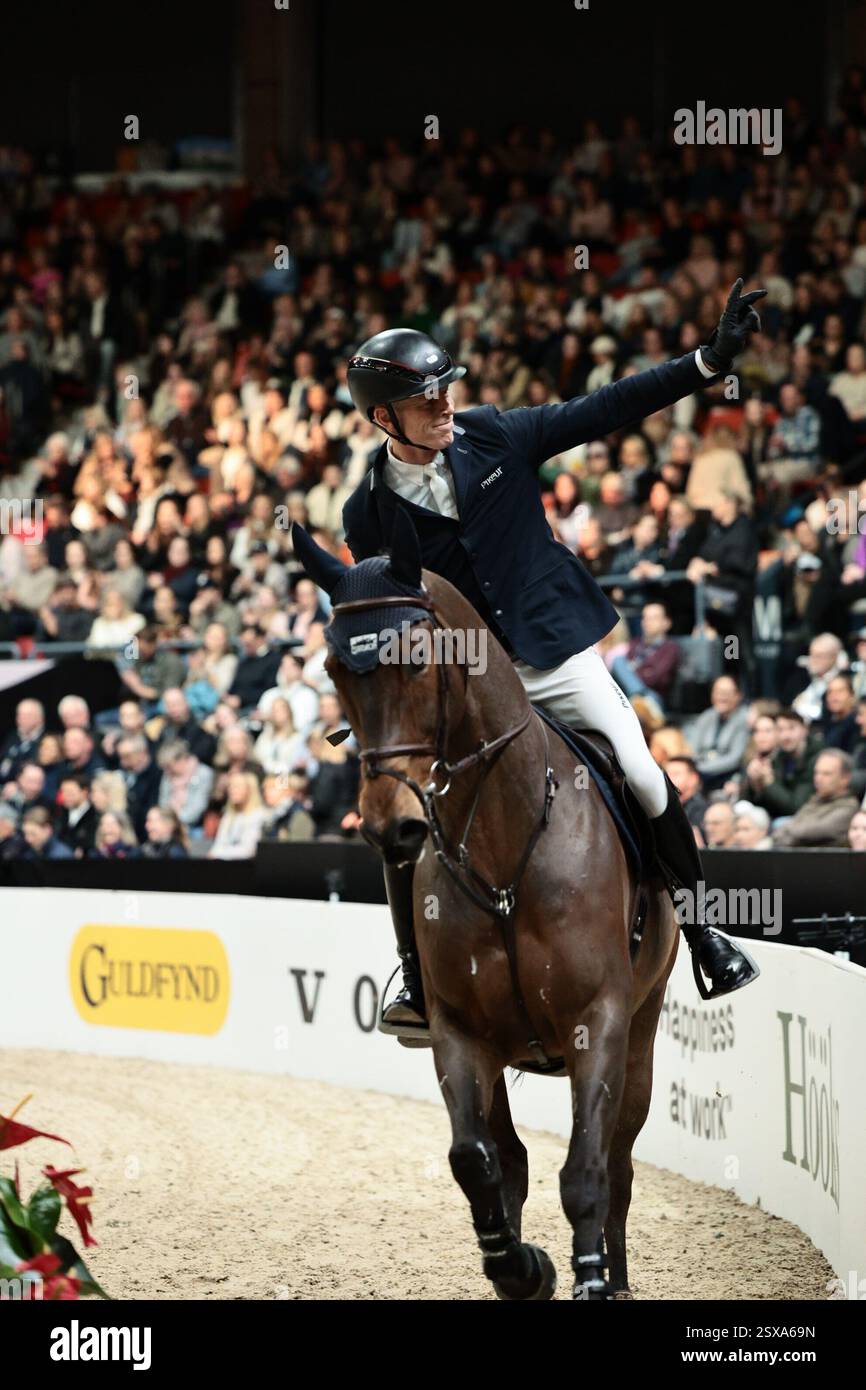 Gothenburg, Sweden. 23rd Feb, 2025. Max Kühner of Austria with Eic Up ...